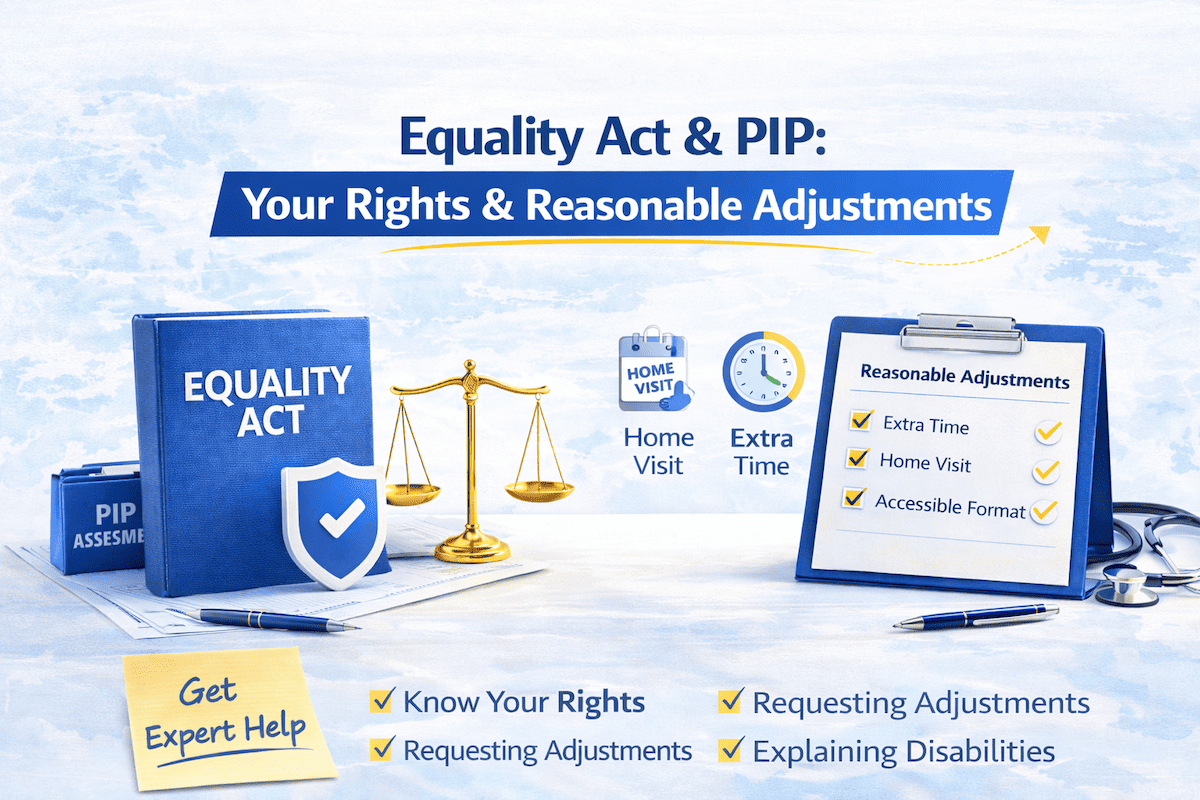 Equality Act & PIP: Your Rights & Reasonable Adjustments